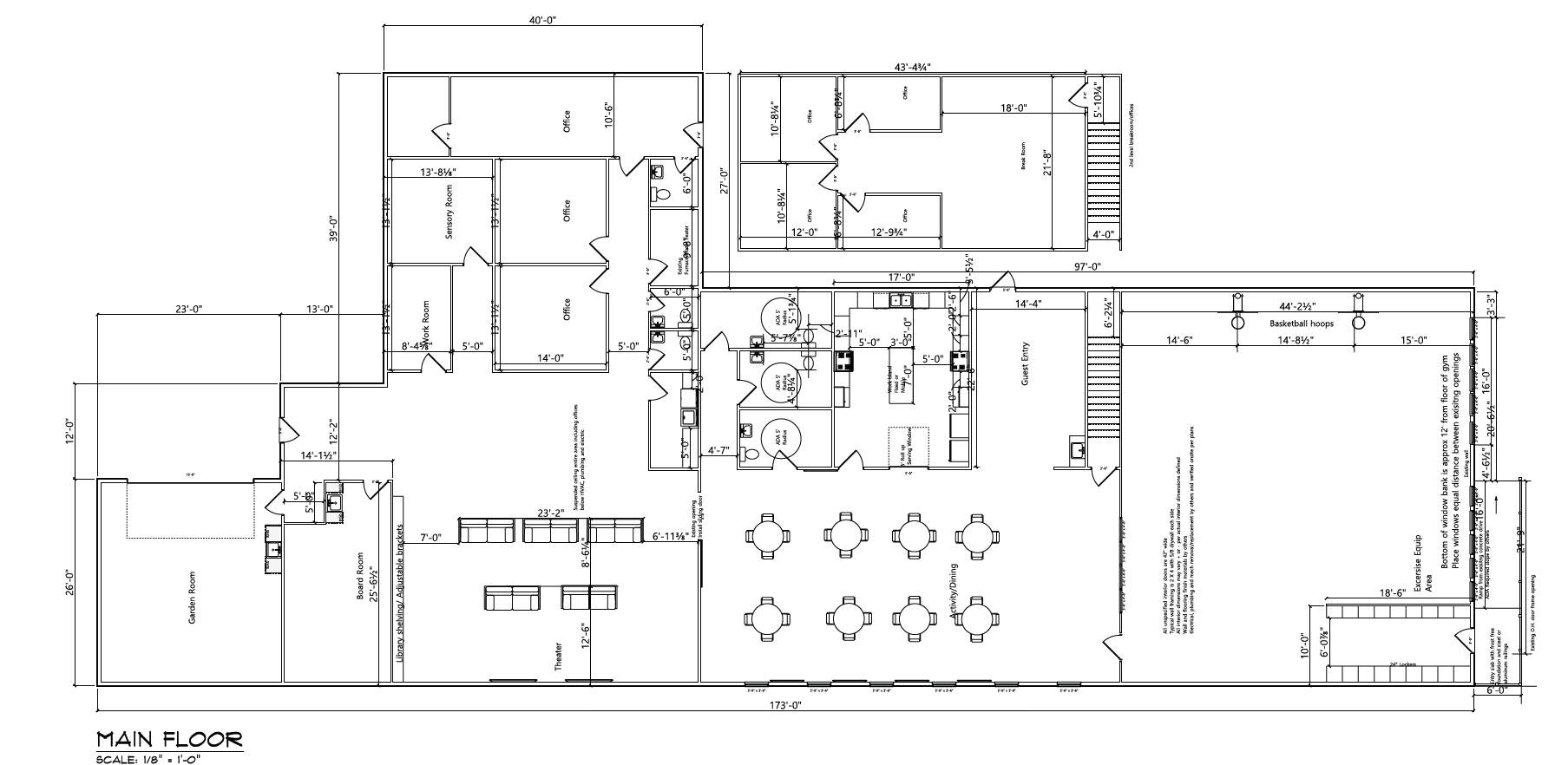 Day Hab's Renovation & Expansion - Life Skills Training Center